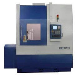 AL5 Twin type Inverted Vertical CNC Lathe - ants machine