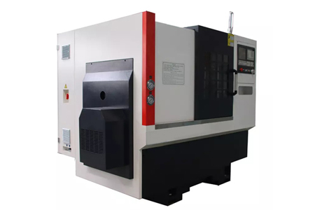 CK400 CK400S Slant Bed CNC Lathe machine with hydraulic chuck ...