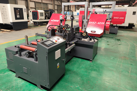 CNC Rotary Angle Horizontal Band Saw Cutting Machine GHSZ4235 - ants ...