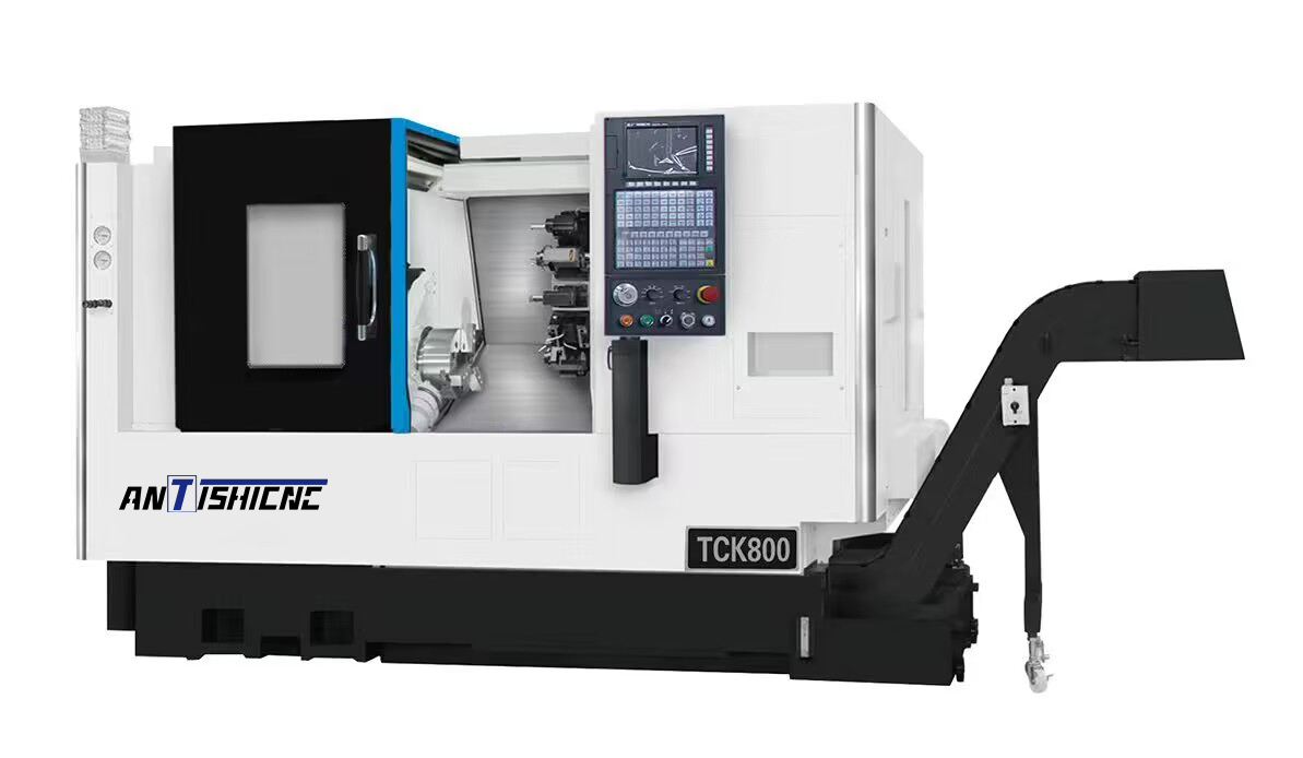 Slant Bed CNC lathe TCK800/1500 - ANTISHICNC Machine